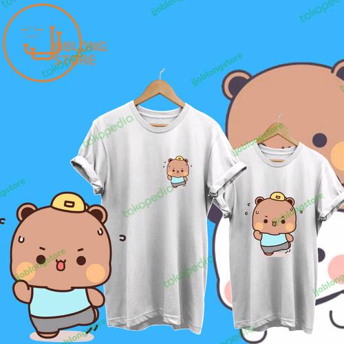 Jual Kaos bubu and dudu / Baju bubu and dudu bubu workout/ logo dan A4 ...