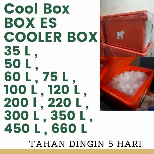 Jual Cooler Box Ice 100 Liter MARVEL / Cool Box / Kotak Boks tempat Es ...