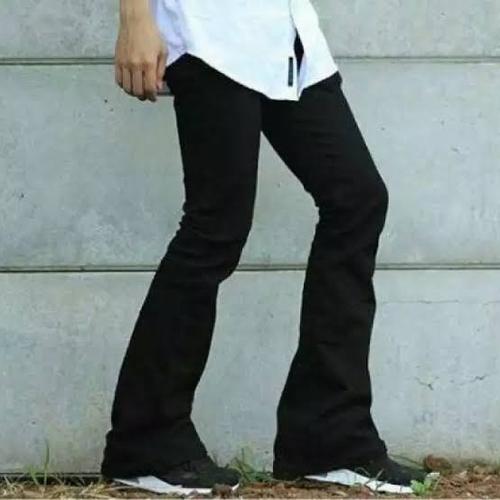 Jual celana jeans cutbray pria hitam celana jeans denim hitam black ...