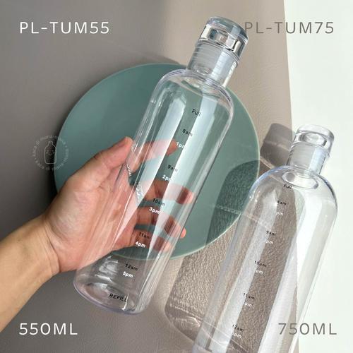 Jual Botol minum plastik BPA FREE - Botol minum tumbler bening - CLEAR ...