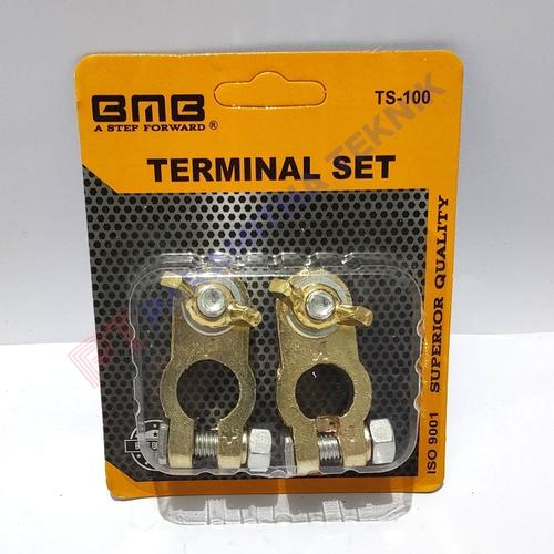 Jual Terminal accu set mobil / kepala aki besar kuningan / BMB TS-100 ...