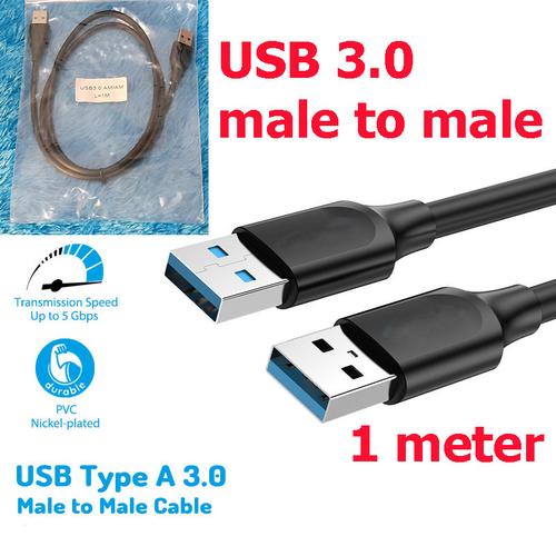 Jual Kabel Usb 3.0 1meter Male To Male Extension Perpanjangan USB ...