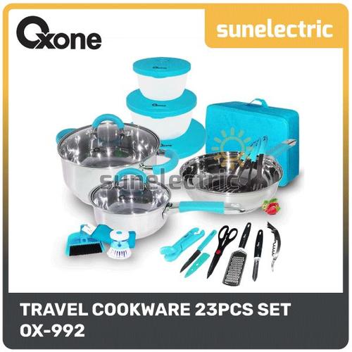 Jual Oxone OX-992 Panci Oxone 23Pcs Travel Cookware Kitchen Tool ...