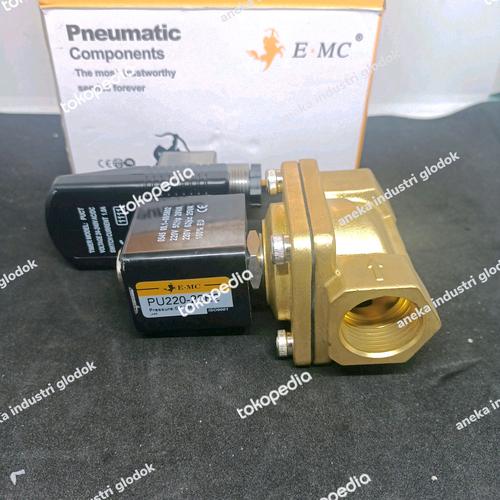 Jual solenoid valve 2 way with timer PU220-20A EMC - Jakarta Barat ...