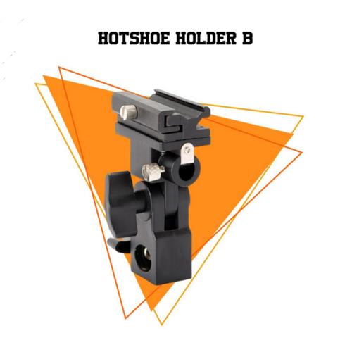 Jual FLASH HOLDER HOTSHOE TIPE B BRACKET FLASH SHOE UMBRELLA HOLDER ...
