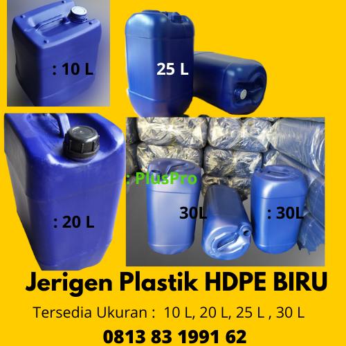 Jual Jerigen plastik Baru jrigen / Drigen / derigen / 20 / 25 / 30 L ...