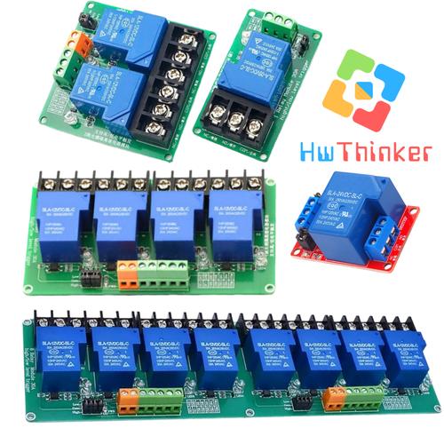 Jual Modul Relay 30A 12V 24V 5V 1 2 4 8 Channel ch Dual Trigger High ...