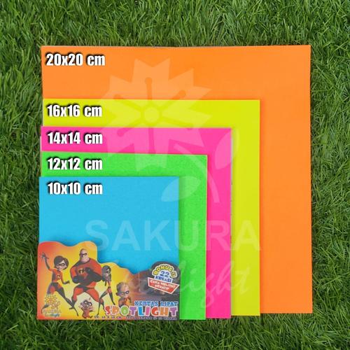 Jual KERTAS LIPAT SAKURA MAESTRO COVER SAKURA ISI 50 UKURAN 10 X 10 CM ...