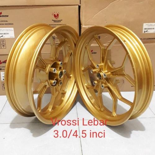 Jual Velg R15 old V1 V2 Vrossi Double Disc Pelek Rossi Triple Disk R 15 ...