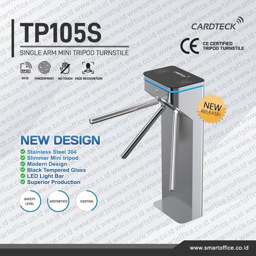 Jual Luxury Single Arm Slim Tripod Turnstile Premium Quality Cardteck