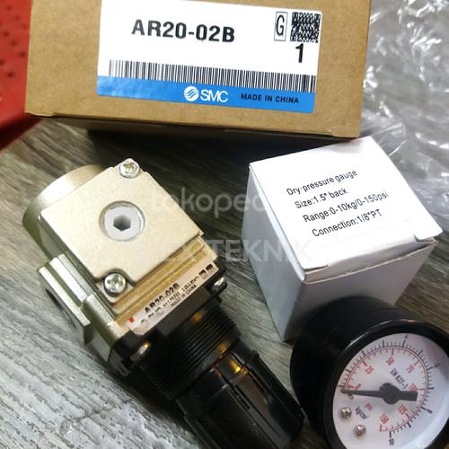 Jual Regulator pneumatic Smc Ar20-02b Port:1/4" /REGULATOR SMC AR20-02 - Jakarta Barat - DEX ...