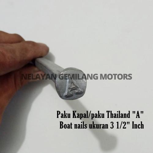 Jual Paku Kapal/paku Thailand "A" Boat nails ukuran 3 1/2" Inch - Kota ...