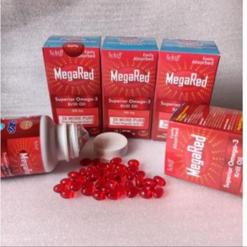 Jual MegaRed Superior Omega 3 Krill 130 Softgels Original Asli ...
