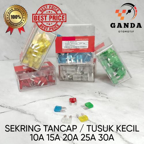 Jual FUSE DX KECIL 10A 15A 20A 25A 30A - SEKRING TUSUK / TANCAP KECIL - 25A - Kab. Tangerang ...