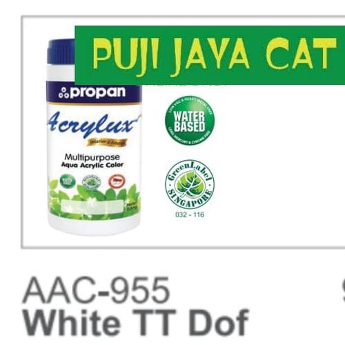Jual ACRYLUX AAC-955 WHITE TT DOFF 9101ED CAT PROPAN AQUA ACRYLIC COLOR ...