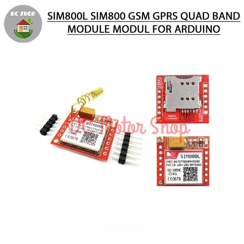 Jual SIM800L SIM800 GSM GPRS QUAD BAND MODULE MODUL FOR ARDUINO ...