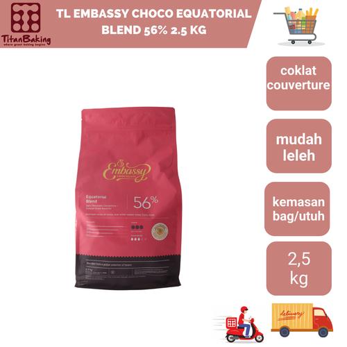 Jual Tulip Embassy Choco Equatorial Blend 56% 2.5 KG Kemasan Bag ...