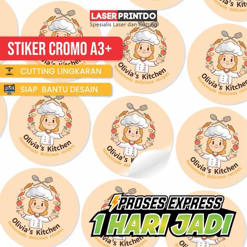 Jual Cetak Label Stiker CROMO Print & Cut - Kab. Tangerang ...