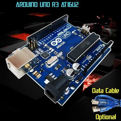Jual Arduino UNO R3 ATMEGA328P ATMEGA 16U2 COMPATIBLE BOARD + Cable USB ...