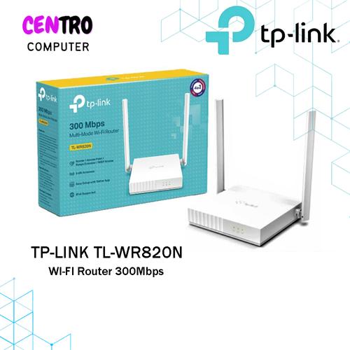Jual TP-LINK TL-WR820N 300Mbps Wireless N Router / TPLINK - Kota ...