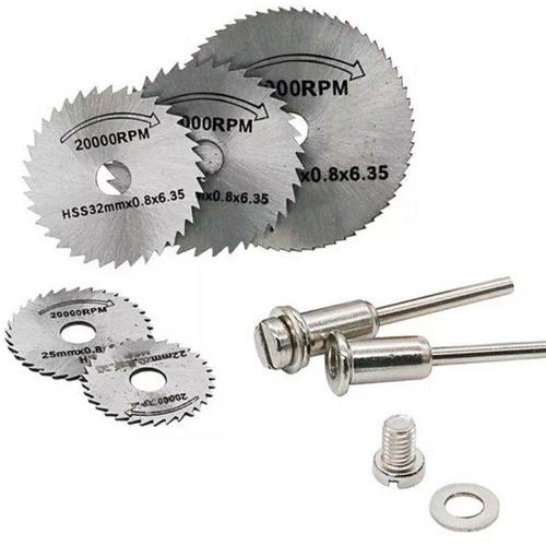 Jual Mata Pisau Mini Grinder SET 7 Pcs Circular Saw Blade Die Grinder ...