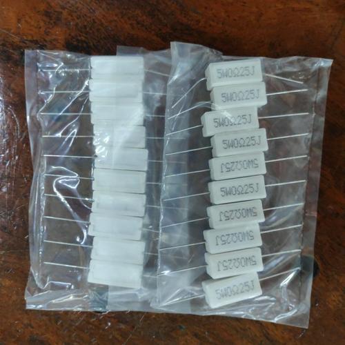 Jual resistor 0,25ohm 5w r 0,25 ohm 5watt r 0.25 ohm 5w - Kab. Sidoarjo ...