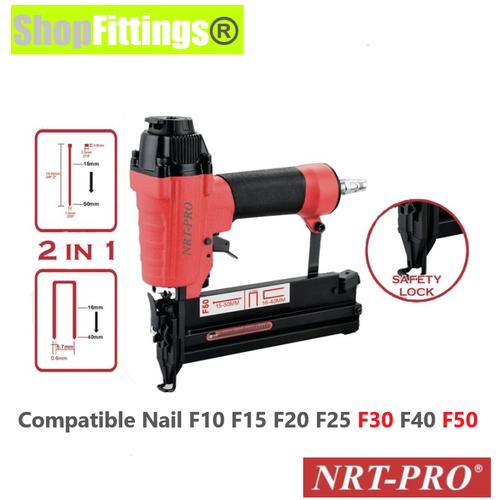Jual NRT Pro 5057 Mesin Paku Tembak Angin F50 Air Nailer Gun Stapler 2 in 1 - Jakarta Timur ...