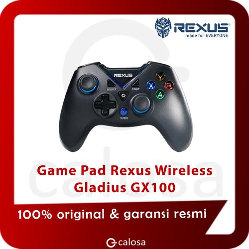 Jual Rexus Gladius GX100 Wireless Gaming Gamepad Joystick Garansi Resmi ...