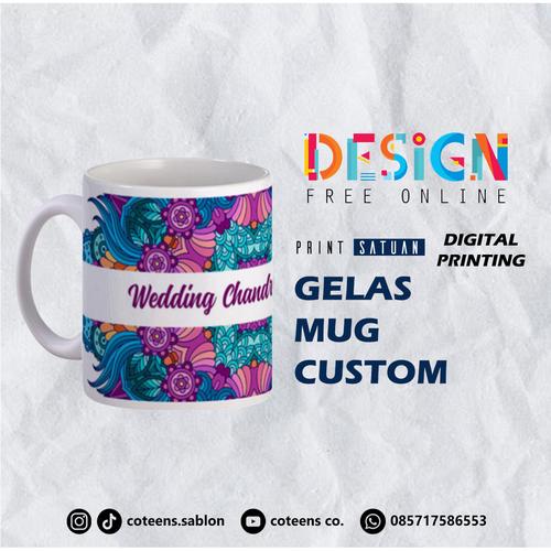 Jual cetak gelas mug | custom gelas mug | souvenir atau kado gelas mug ...