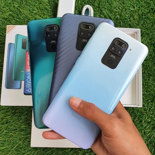 Jual Handphone xiaomi redmi note 9 4/64gb fullset second seken bekas ...