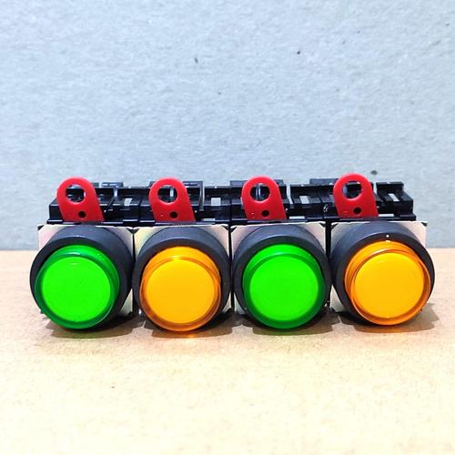 Jual Push Button Lamp Omron 24Vdc 1NO Dia 22mm - Hijau - Kota Tangerang ...