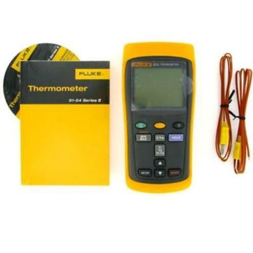 Jual Fluke 52II Dual input digital thermometer J K T E 52-II Original ...