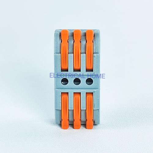 Jual Connector 3 x 2 Wire PUSH IN Terminal Block CMK-423 - Kota ...