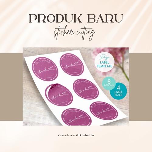 Jual cetak sticker cutting lembaran A3+|1 hari jadi|custom - Kab ...