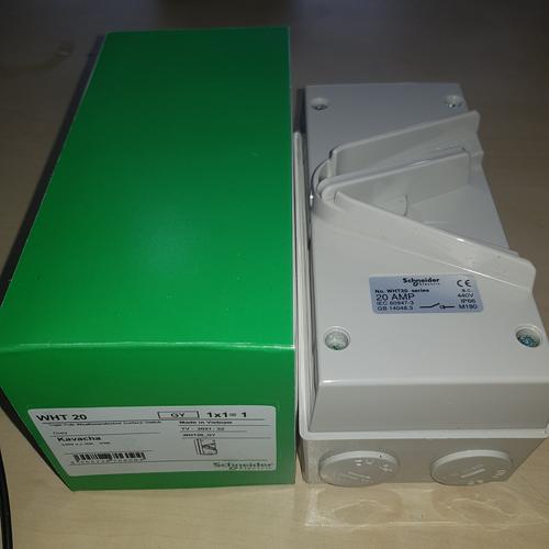 Jual surface mount isolator switch schneider 3p 20A WHT20 - Kota Batam - pelayanan prima | Tokopedia