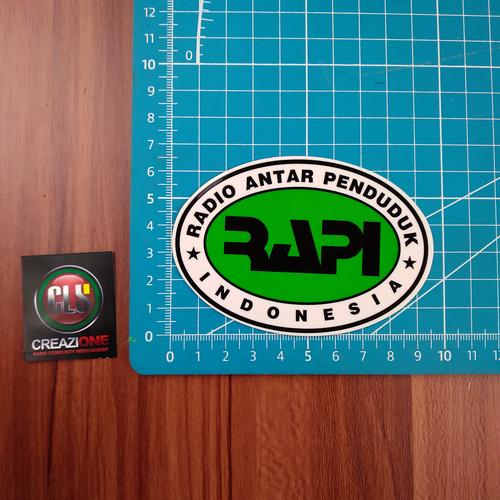 Jual sticker logo Rapi radio antar penduduk indonesia - Kota Bandung ...