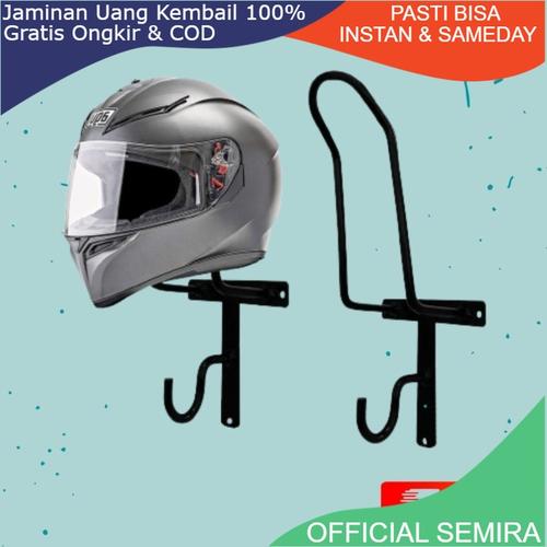 Jual NEW MODEL GANTUNGAN HELM / RAK GANTUNG JAKET DAN HELM / RAK HELM ...