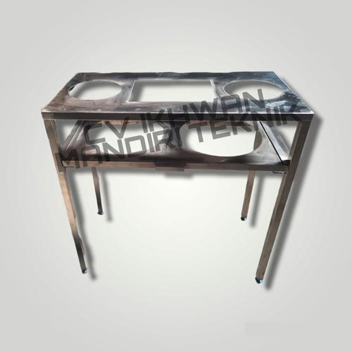 Jual Stainless Steel Meja Dusting/Penepungan/Breading Table Fried ...