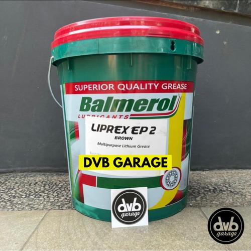 Jual Grease Bearing Balmerol Liprex EP2 Brown Pail 15kg - Gemuk 15 kg ...