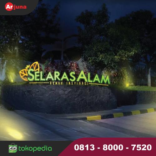 Jual HURUF TIMBUL STAINLESS ( LED ) I Outdoor I Papan nama Perumahan ...