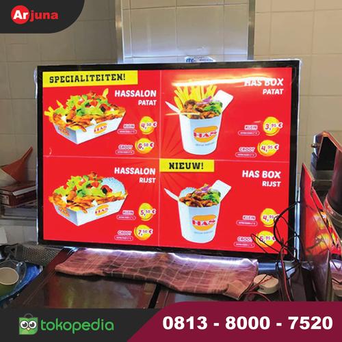 Jual PAPAN MENU CAFE INDOOR I NEON BOX I LED I Uk 50x70 - Jakarta ...