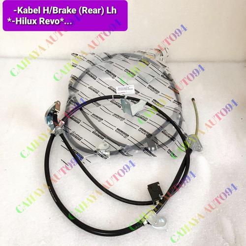Jual kabel rem tangan belakang kiri hilux revo 2gd 46430-0k120 ...