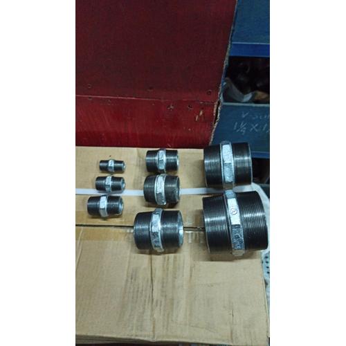 Jual Double nepple 1 1/2 inch galvanis gip nepel / hex napel 1-1/2 ...