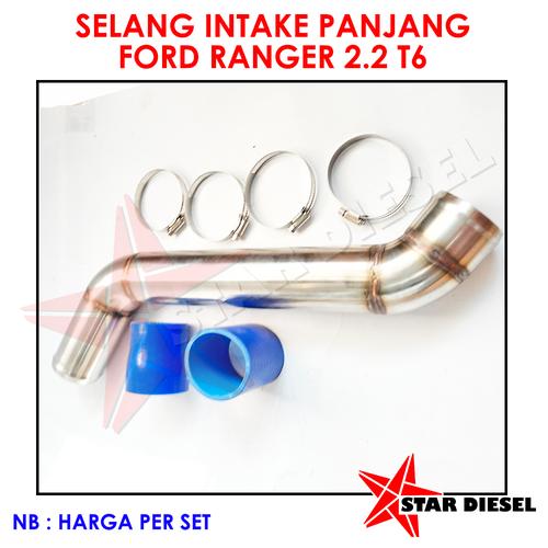 Jual SELANG INTAKE PANJANG FORD RANGER 2.2 T6 PIPA INTAKE SELANG TURBO ...