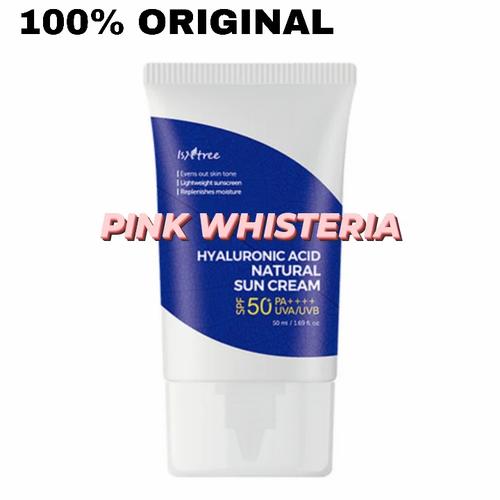 Jual [ORIGINAL] ISNTREE Hyaluronic Acid Natural Sun Cream SPF50 ...