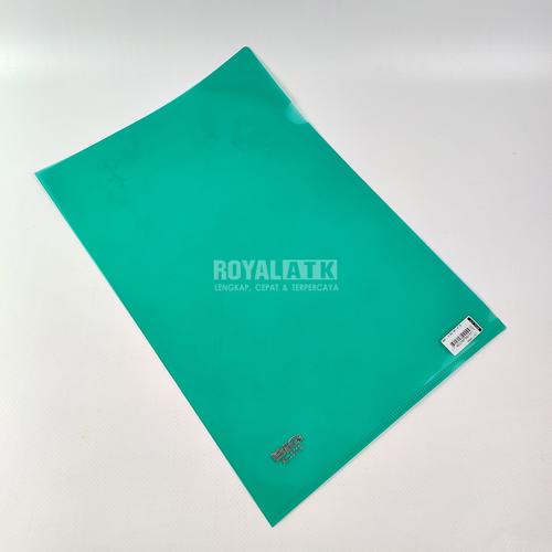 Promo Map L Plastik F4 / Folio 8113 Big / Clear Sleeve / Map Plastik ...