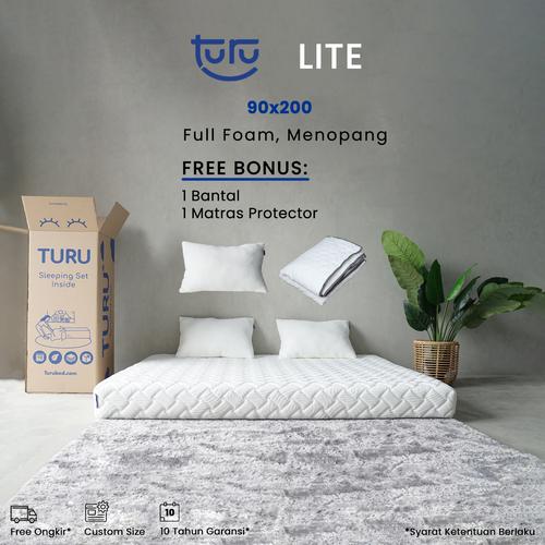 Jual Kasur High Support Foam TURU LITE ukuran 90x200 (Single) FREE ...