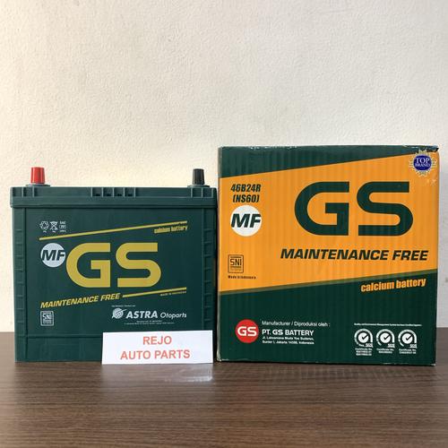 Jual Aki GS MF / Kering Astra NS-60,NS-60L,NS-60L(S) - NS-60 - Kota ...