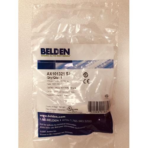Jual Belden AX101321 S1 Modular Jack UTP RJ45 Cat-6+ Cat6+ AX-101321 ...