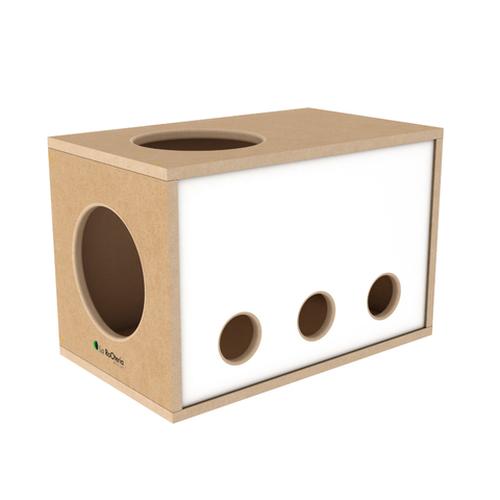 Jual catbox rumah kandang kucing motif - bulat besar pls - Kota Bekasi ...